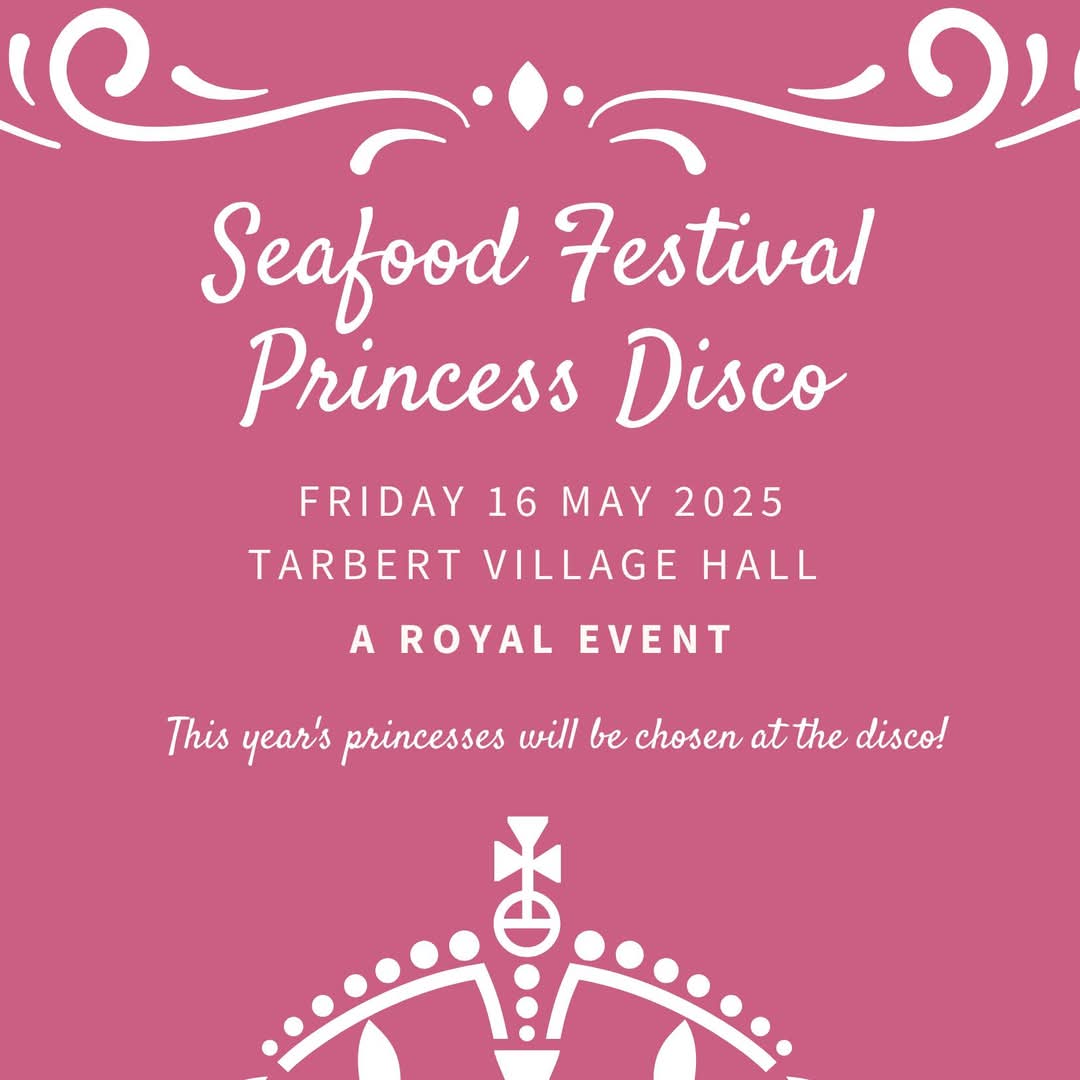 Seafood Festival Princess Disco - Tarbert | Keeping It Local CIC