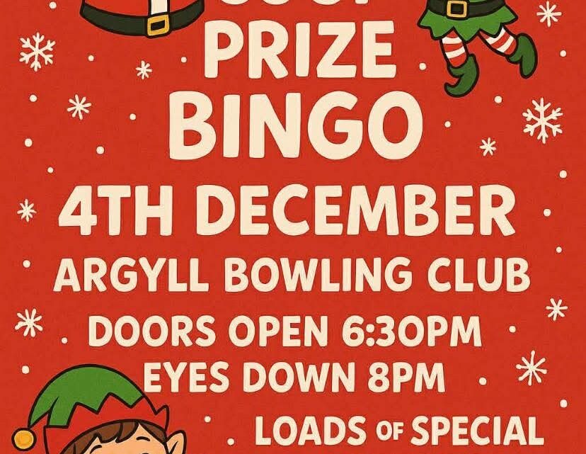 Co-op Prize Bingo - Campbeltown | Keeping It Local CIC